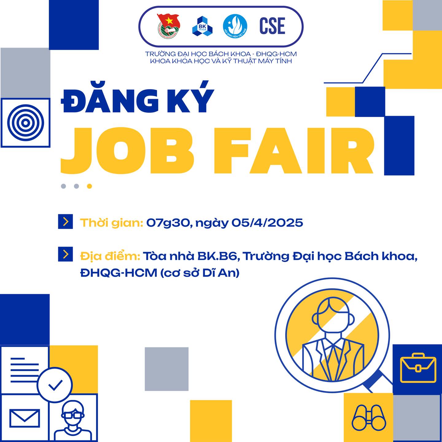 CSE JOB FAIR 2025 – OPPORTUNITIES WITHIN REACH! | Khoa Khoa học và Kỹ ...